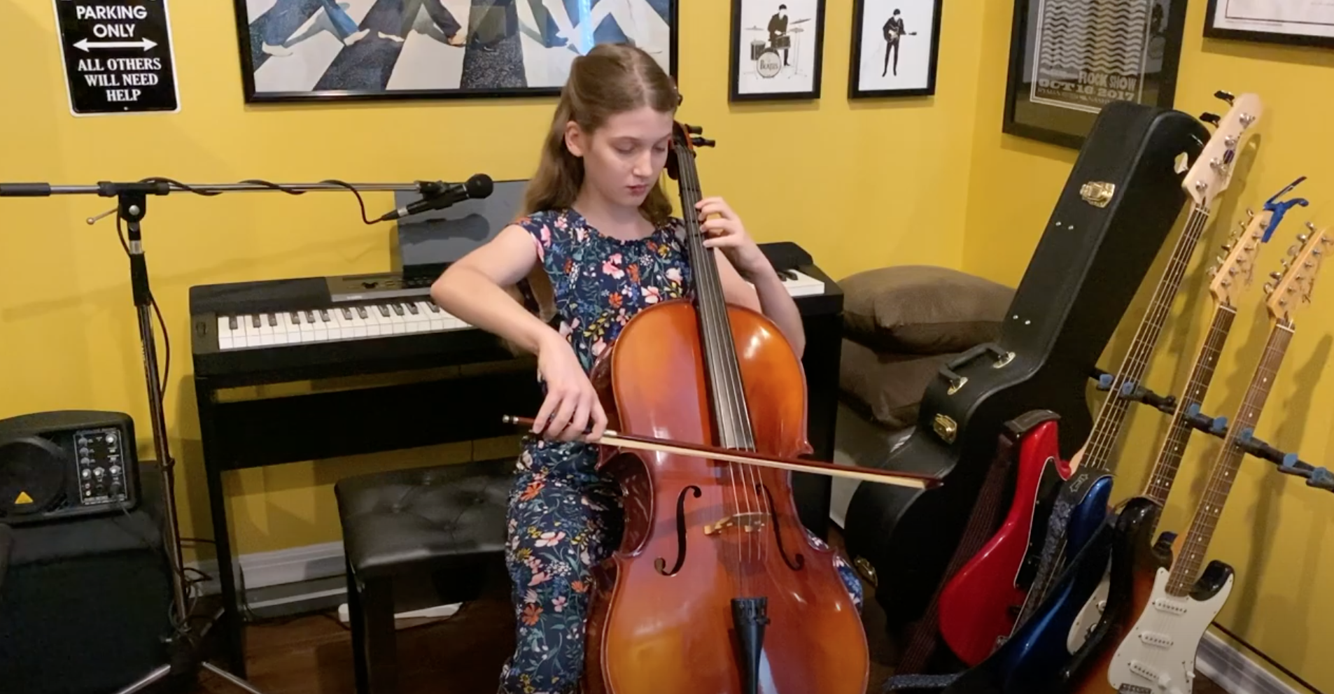 Lipscomb Academy 5th Grade Strings Virtual Solo Concert Sara Agee 