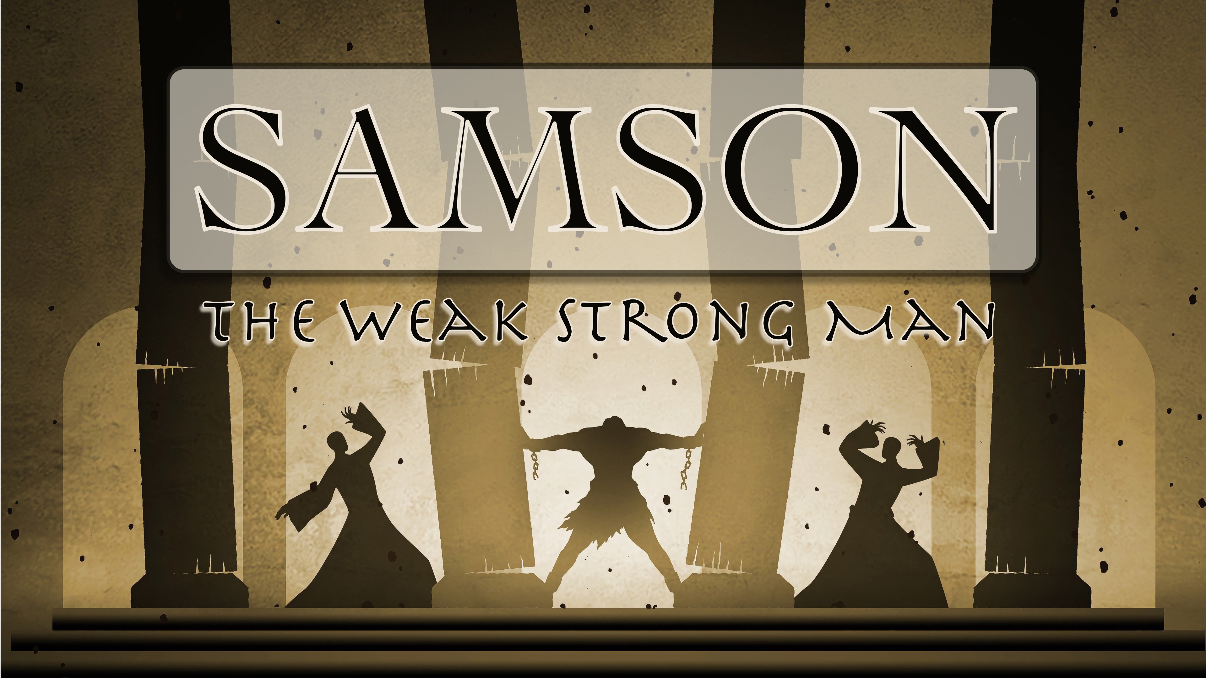 Pleasant View Church of Christ – Samson: The Weak Strong Man | Running With Team Agee